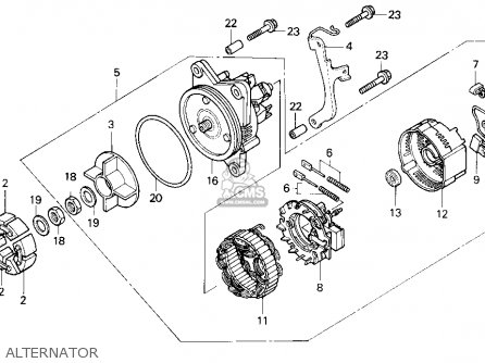 1994 Gl1500 Alternator Wiring Diagram