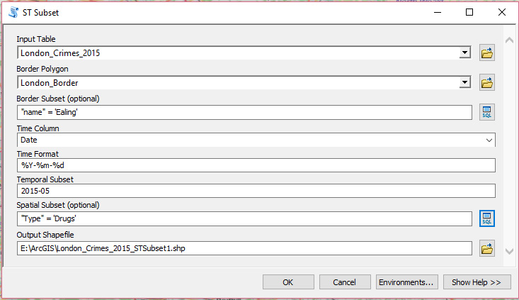 Arcgis Spider Diagram