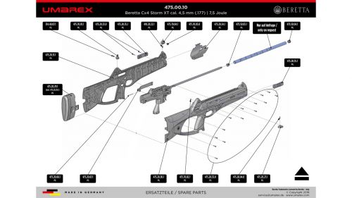 Beretta Px4 Storm Parts Diagram