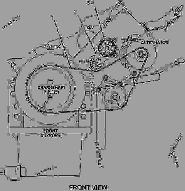 C15 Cat Belt Diagram