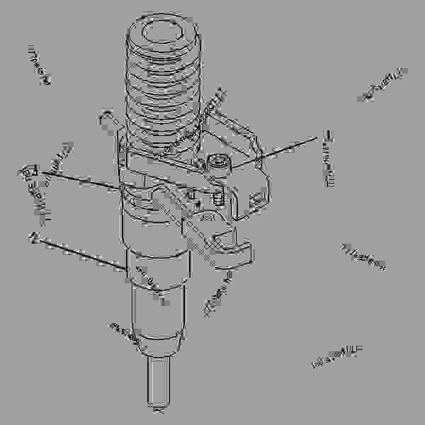 Caterpillar 3116 Fuel System Diagram