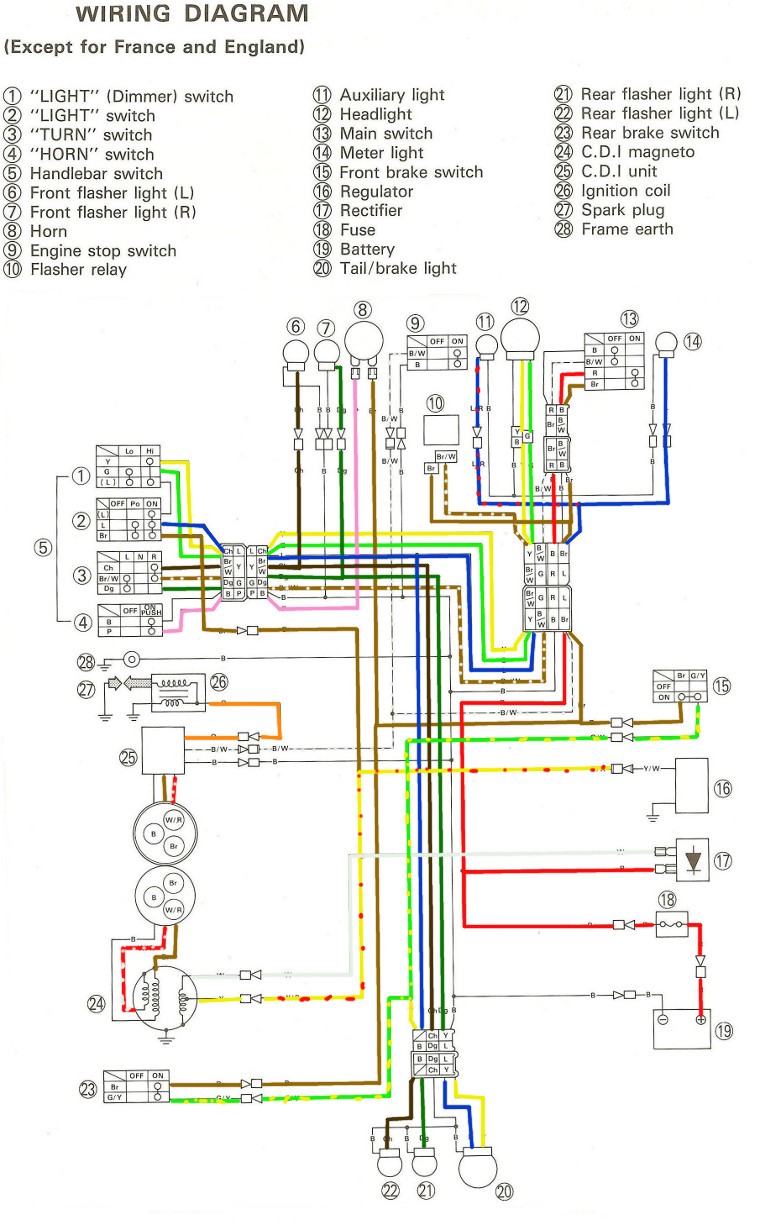 Cdi-ym-003r Yamaha Wiring Diagram