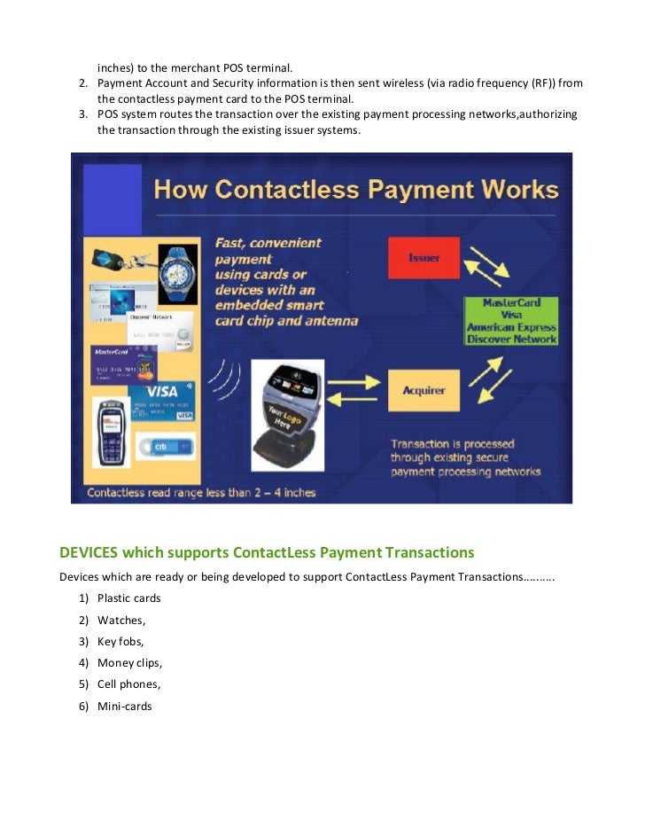 Contactless Credit Card Internal Wiring Diagram