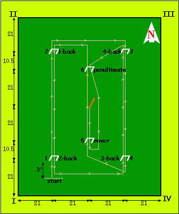 Croquet Set Up Diagram