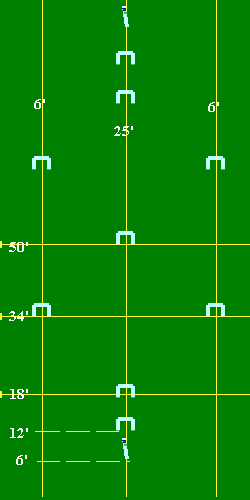 Croquet Set Up Diagram