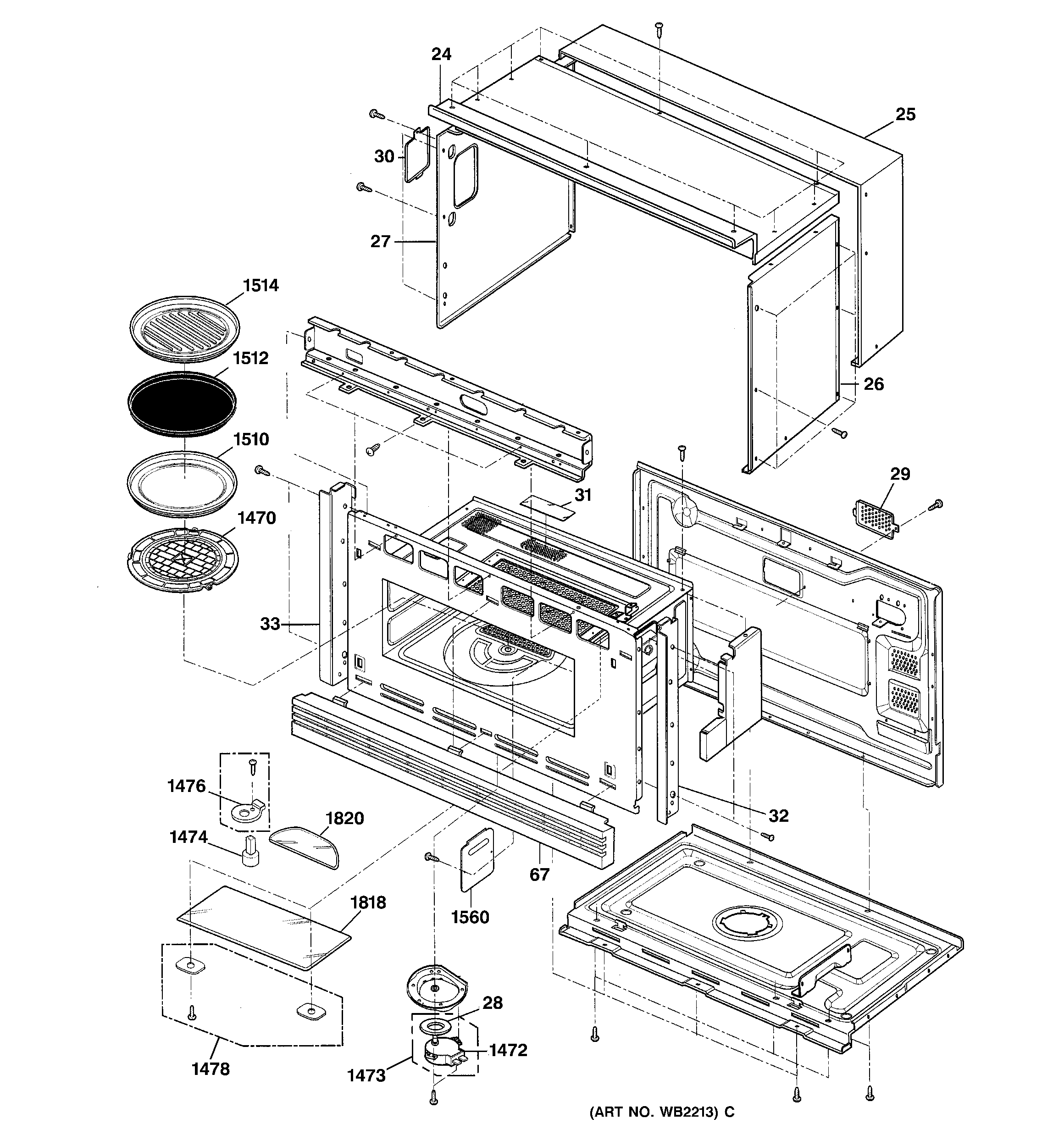 Ge Advantium Parts Diagram