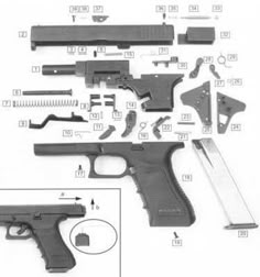 Glock Nomenclature Diagram