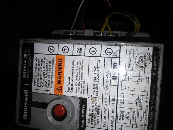 Honeywell R8184g Wiring Diagram