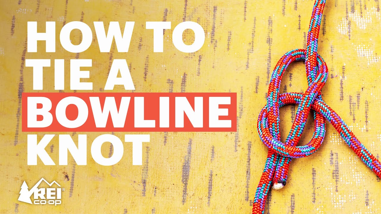 How To Tie A Bowline Knot Diagram