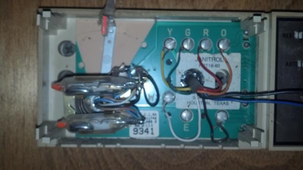 Janitrol Thermostat Wiring