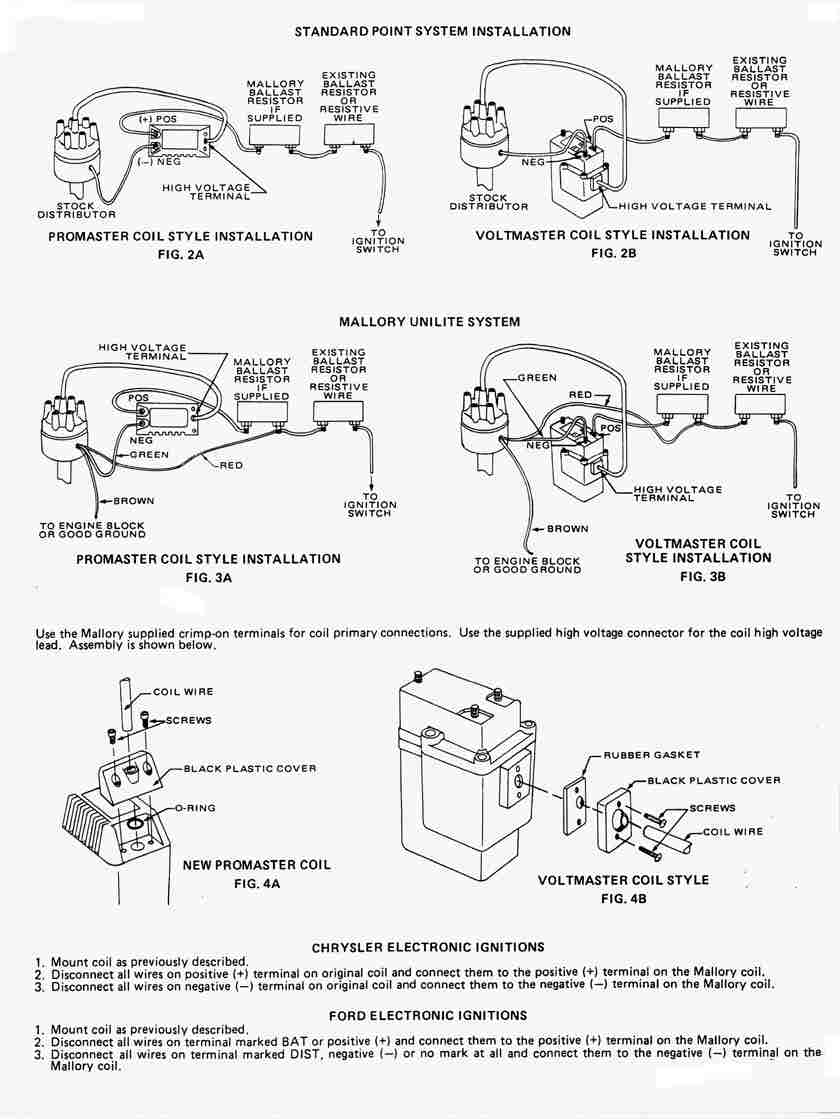 Mallory Tachometer Wiring Diagram