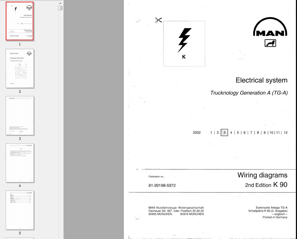 Man F2000 Wiring Diagram