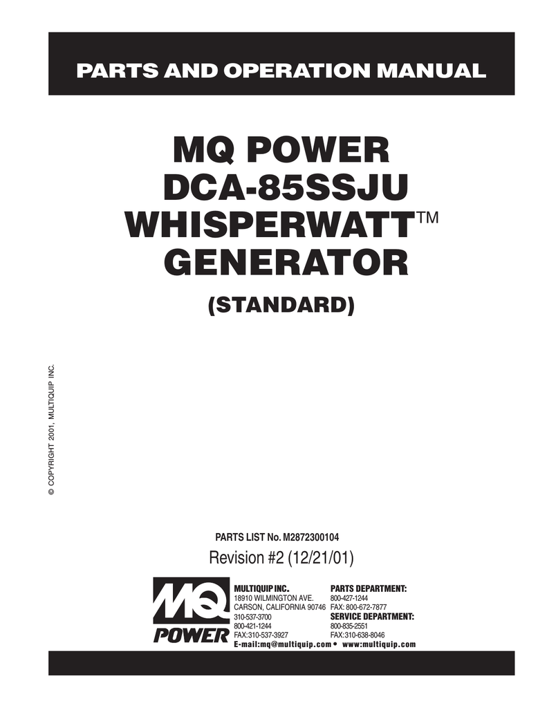 Mq Dca-45usi Wiring Diagram