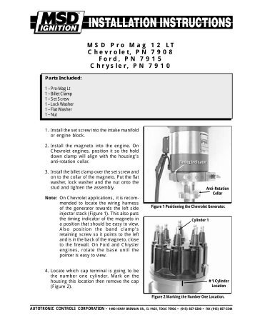 Msd Pro Mag Wiring Diagram