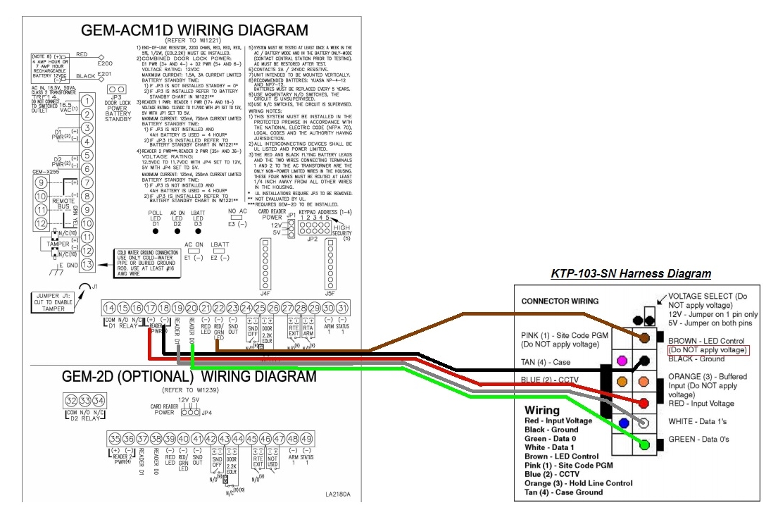 Napco Battery Harness Wiring Diagram