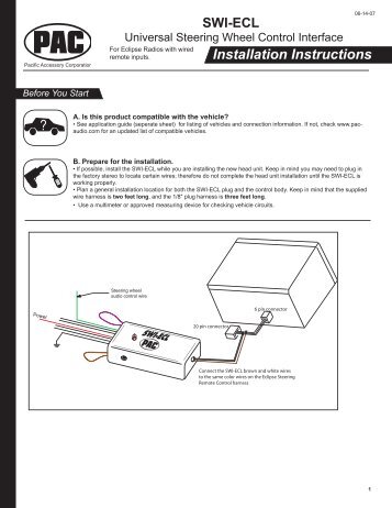 Pac Oem-1 Wiring Diagram