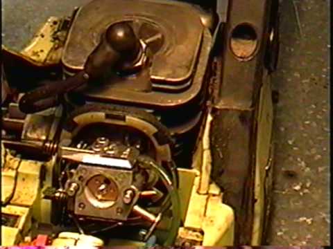 Poulan 2055 Fuel Line Routing