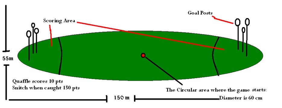 Quidditch Field Diagram