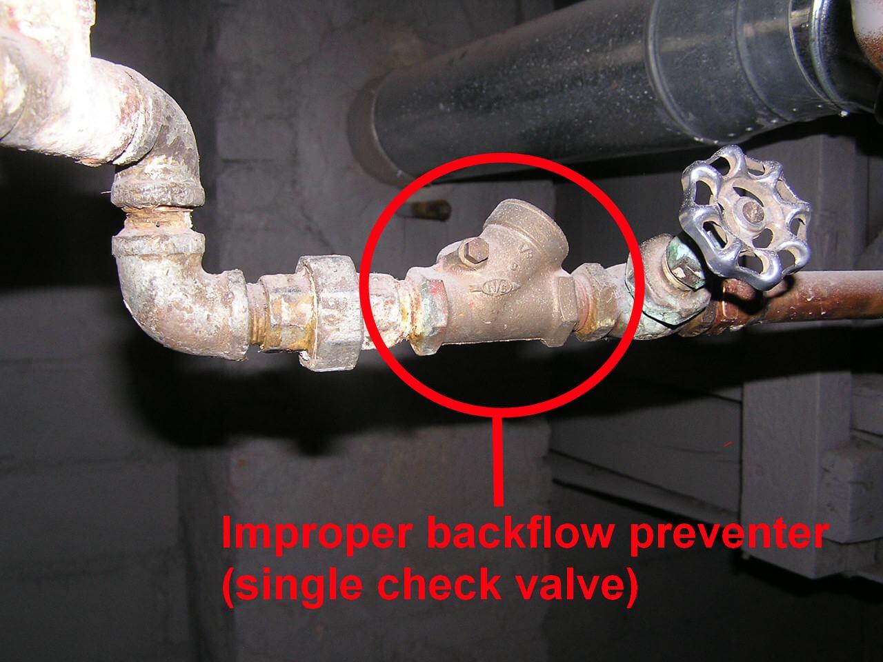 Rpz Backflow Preventer Diagram