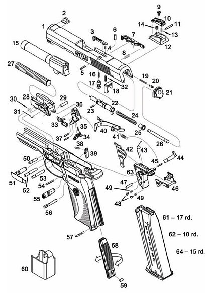 Ruger Sr22 Parts Diagram