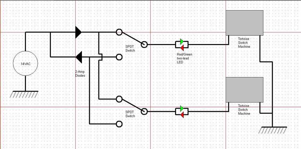 Tortoise Switch Machine Wiring