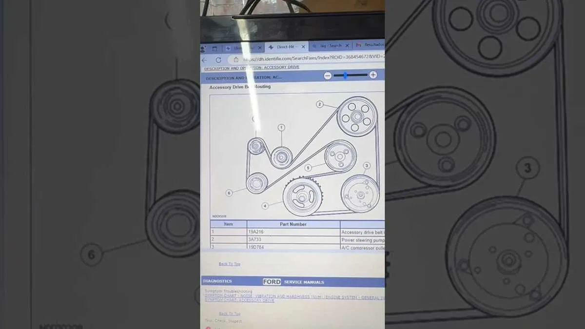 08 Ford Focus Serpentine Belt Diagram and Guide