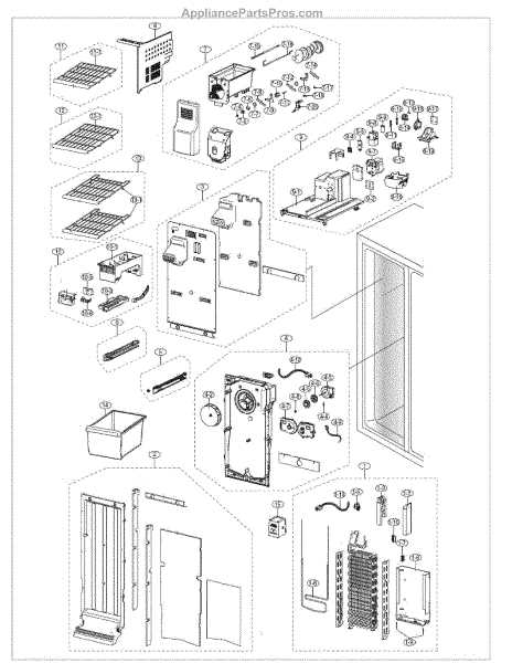 The Complete Samsung RS261MDRS Parts Diagram: Everything You Need to Know