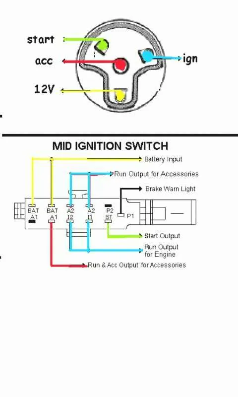 4 Wire Ignition Switch Connection Guide