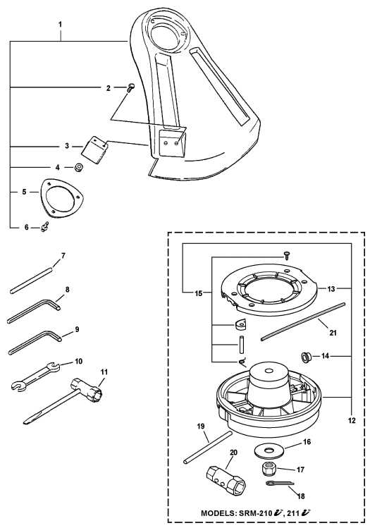 Exploring the Echo SRM 210 Parts Diagram: A Comprehensive Guide