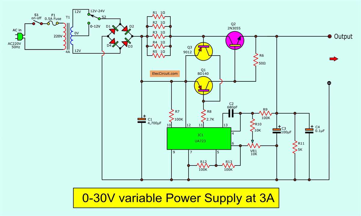 Building A Lab Power Supply A Comprehensive Guide With Schematic Diagrams