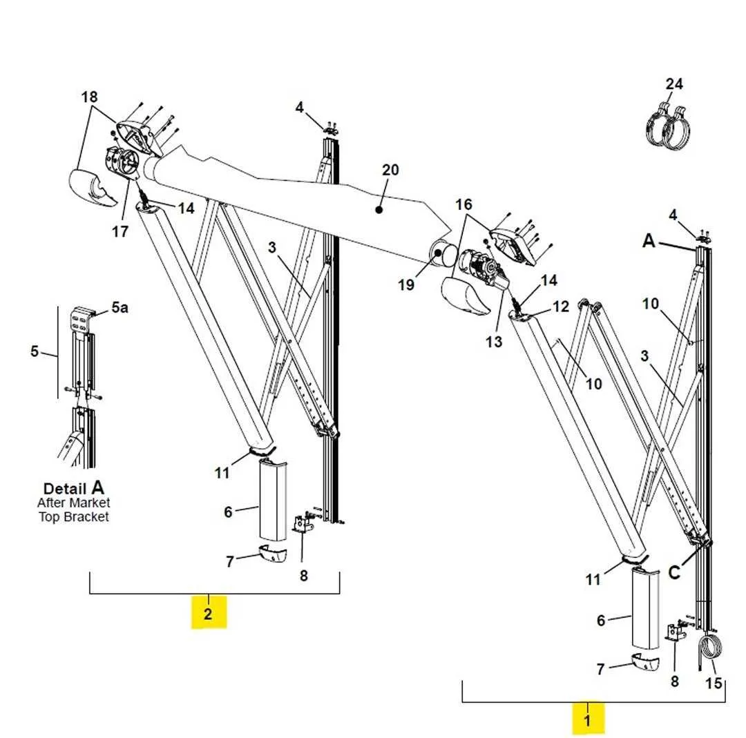 Lippert Awning Parts Diagram and Breakdown