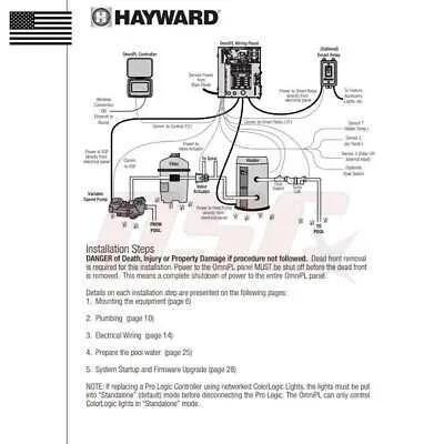 Hayward Pool Plumbing Diagram and Installation Guide