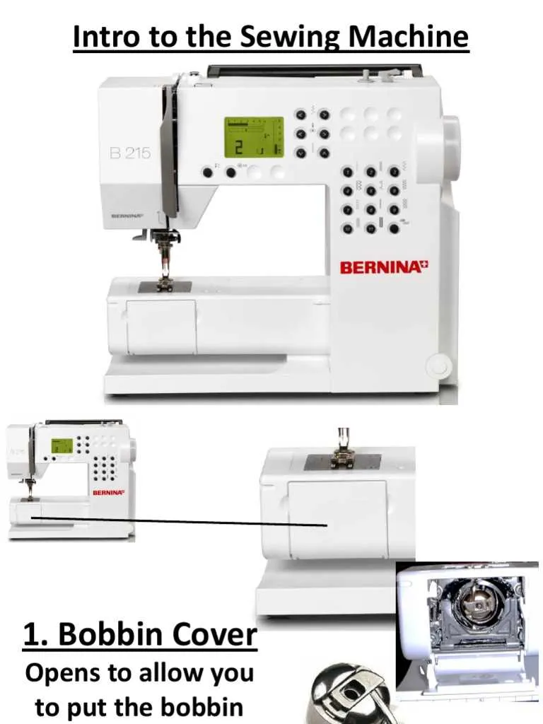 Bernina Sewing Machine Parts Diagram Guide