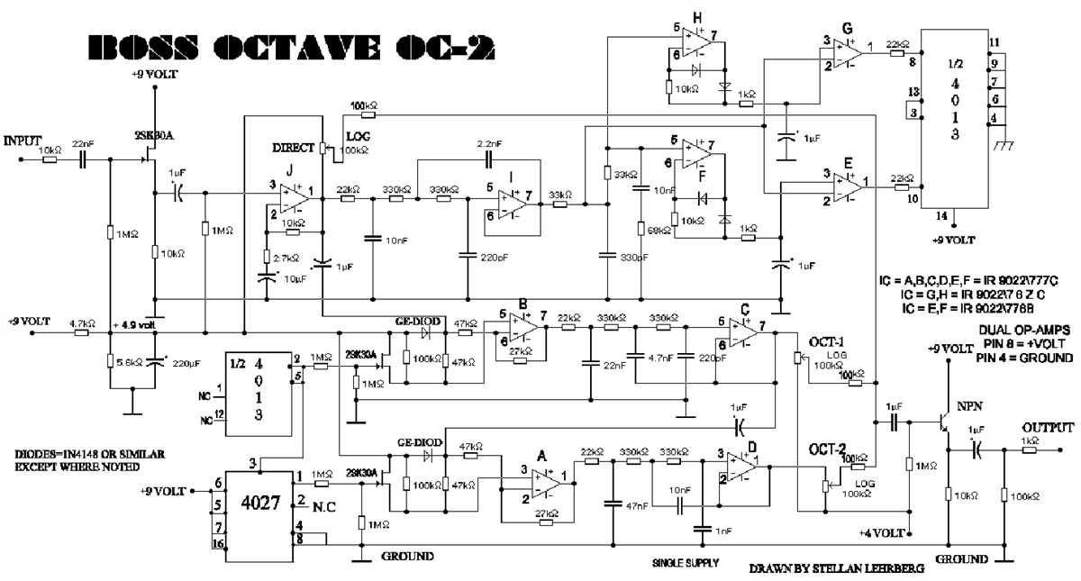The Ultimate Guide to Understanding the Boss CE-2 Schematic