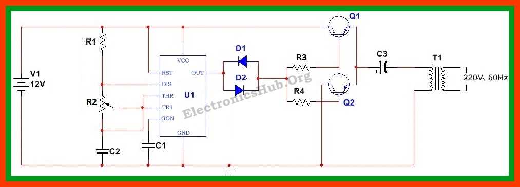 Understanding and Building a DC to AC Inverter Circuit: A Comprehensive ...