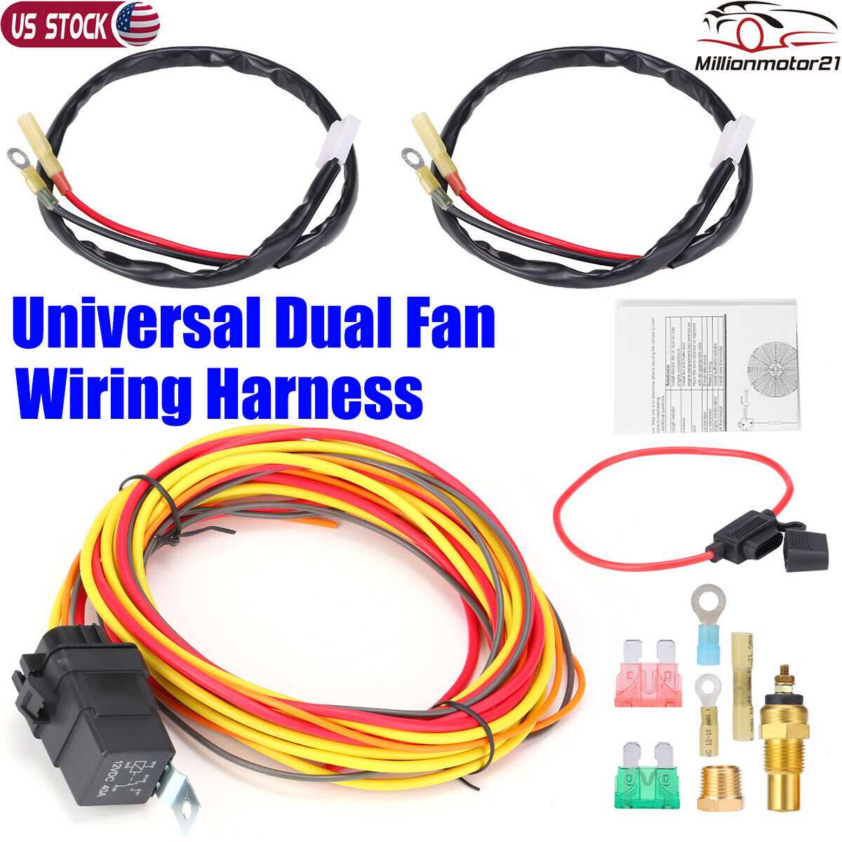 The Ultimate Guide to Dual Radiator Fan Wiring Harness: Everything You ...