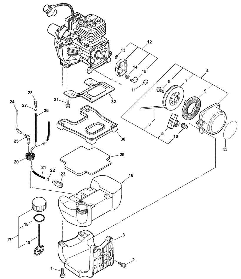 Exploring the Echo SRM 210 Parts Diagram: A Comprehensive Guide