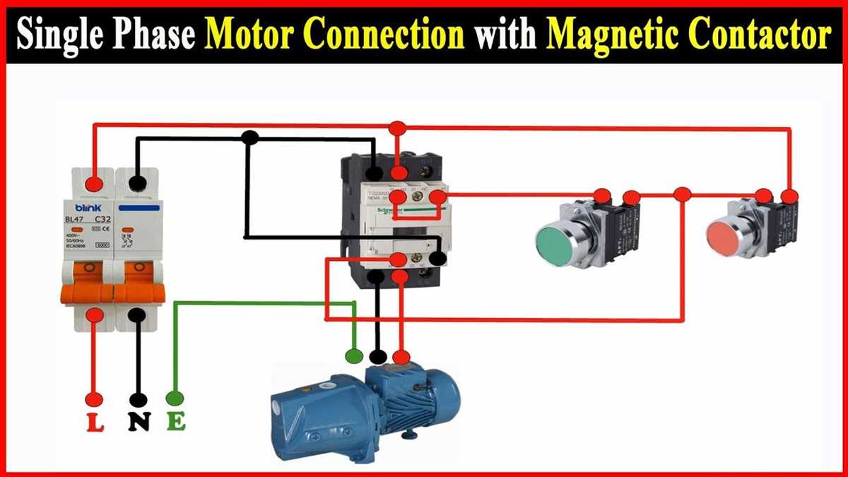 How to Wire a Single Phase Contactor with Overload: Complete Wiring ...