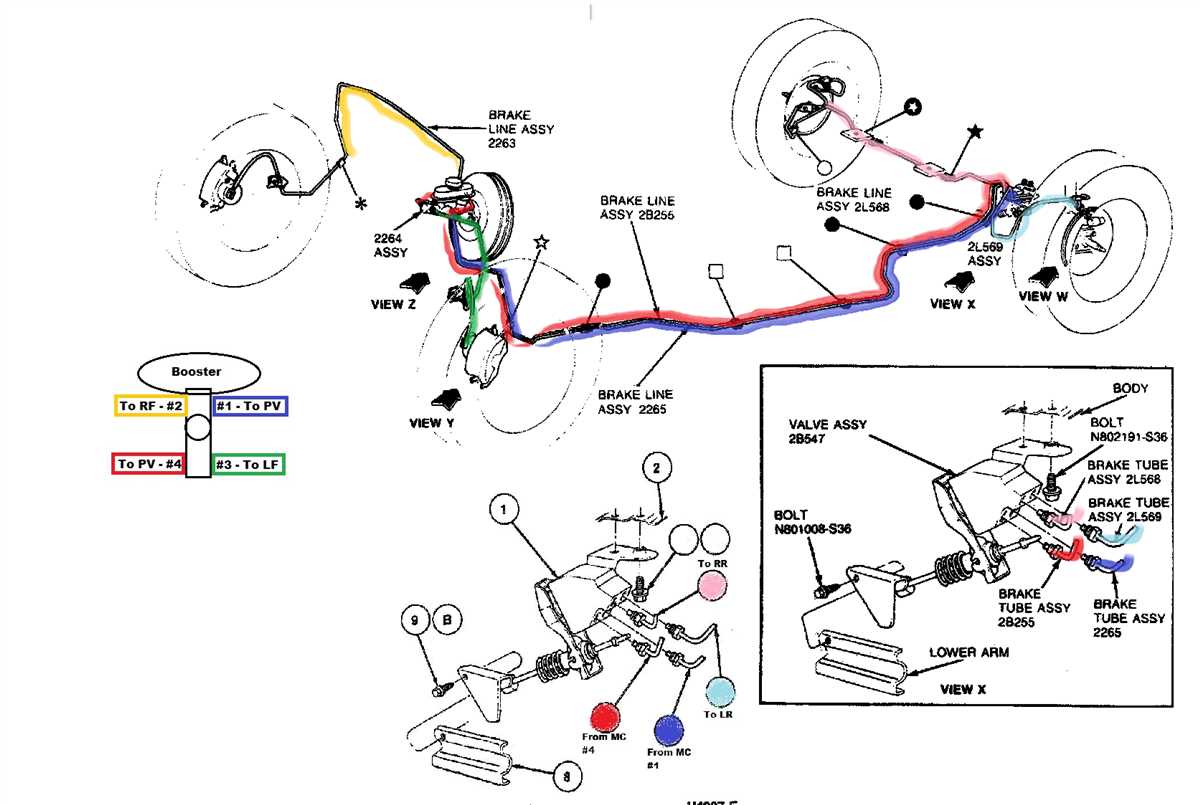 Understanding the Brake Line Diagram for a 2004 F350: A Detailed Guide