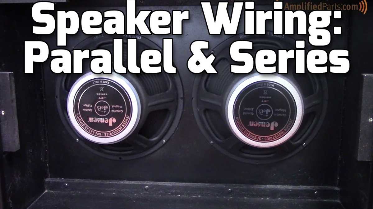 Wiring Speakers: Series vs Parallel - Which is Best for Sound Quality?