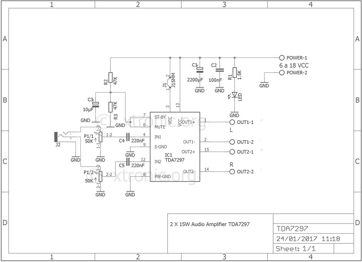 How to Build an AF Amplifier Circuit with a Detailed Diagram