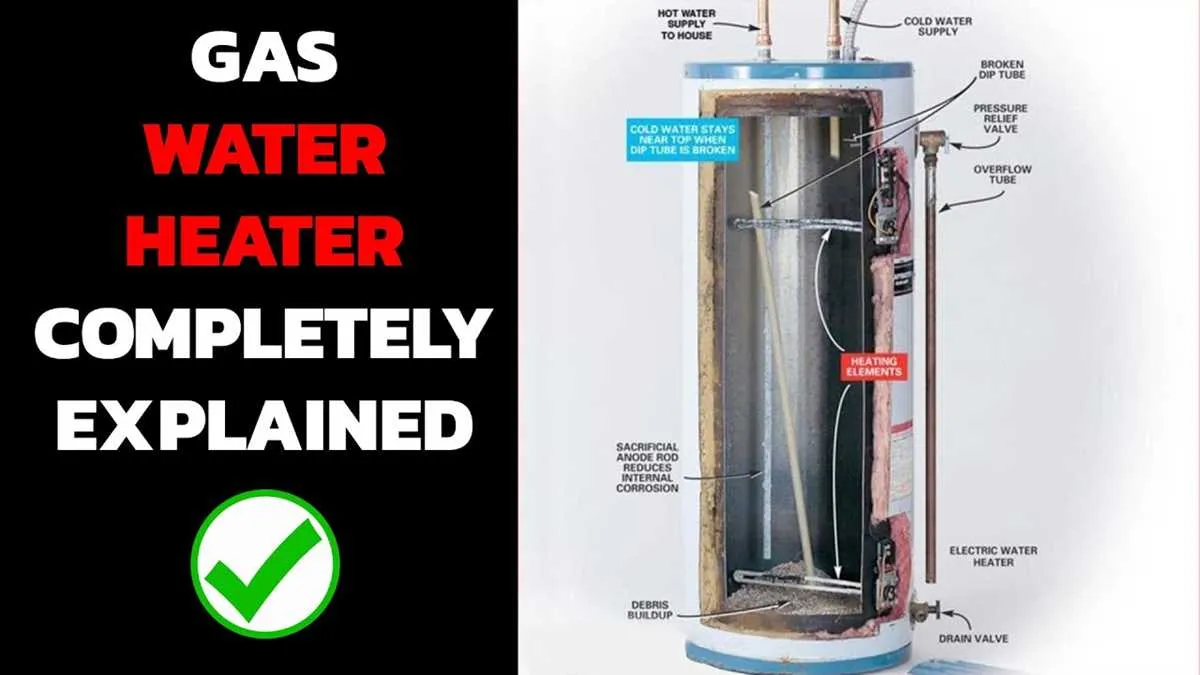 Gas Water Heater Diagram and Components Overview