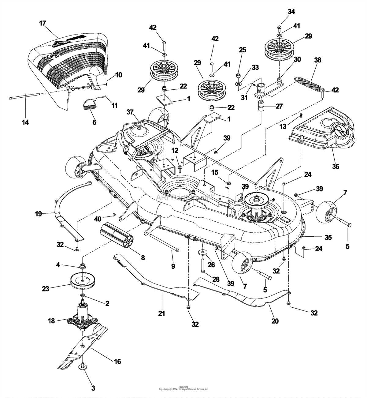 How to Use and Interpret a Husqvarna Zero-Turn Parts Diagram for Easy ...