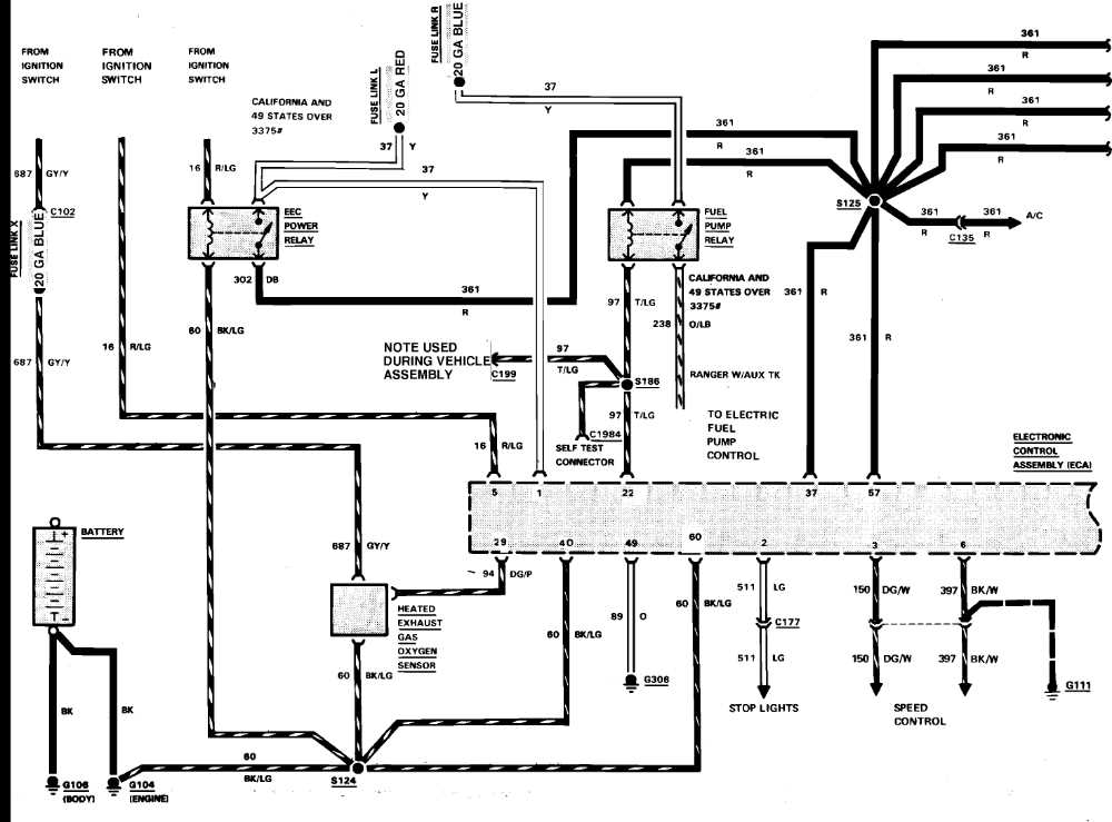 Step-by-Step Guide: 94 Ford Ranger Ignition Switch Wiring Diagram