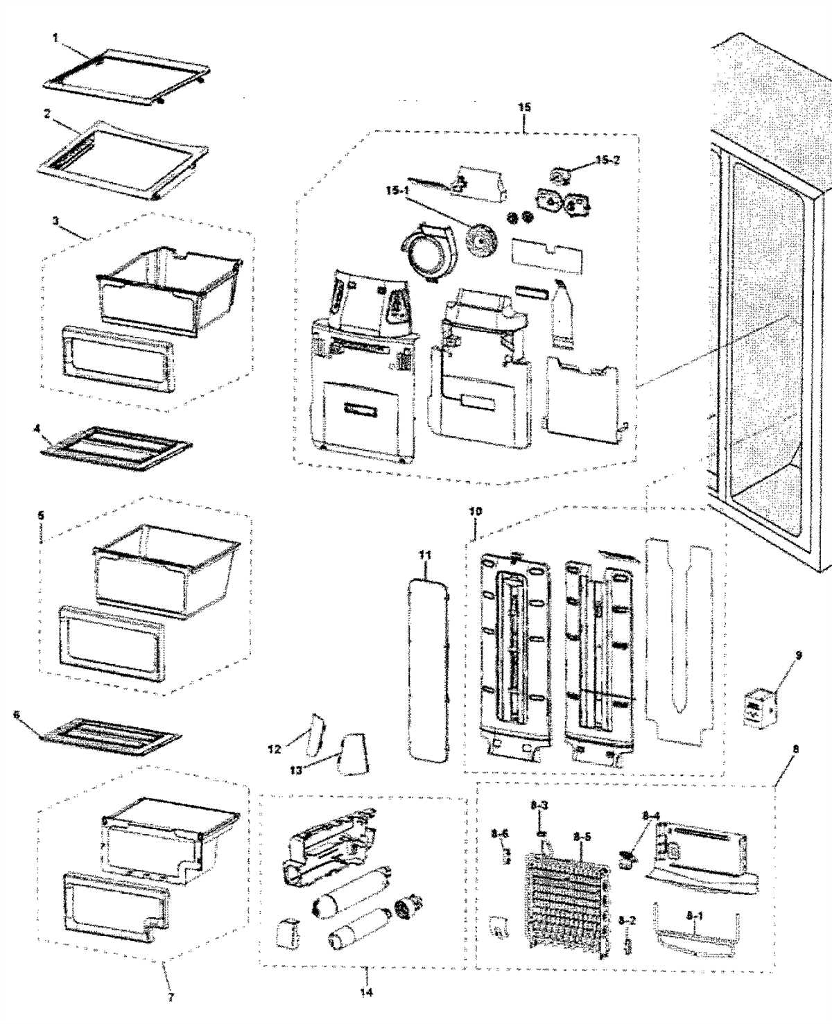 The Complete Samsung RS261MDRS Parts Diagram: Everything You Need to Know