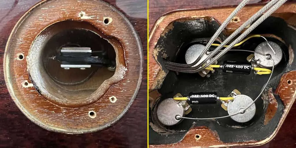 Les Paul 50's Wiring Diagram for Classic Tone Setup