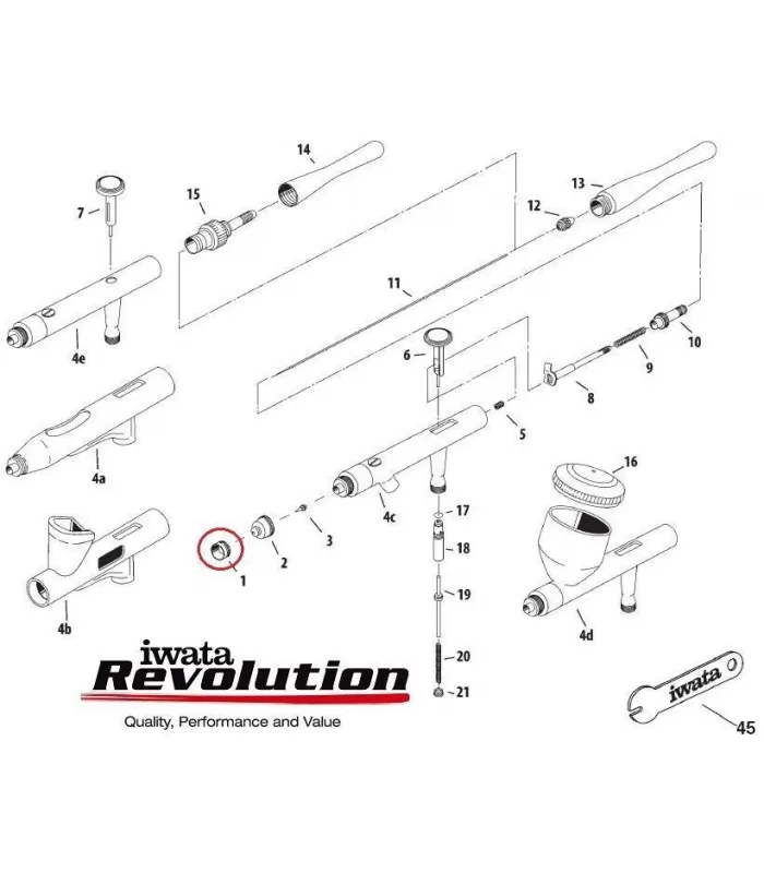The Complete Master Airbrush Parts Diagram: A Guide to Understanding ...