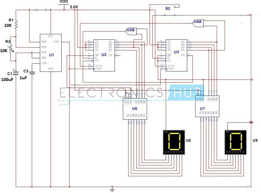 Building Your Own 7 Segment Digital Clock: A Comprehensive Circuit ...