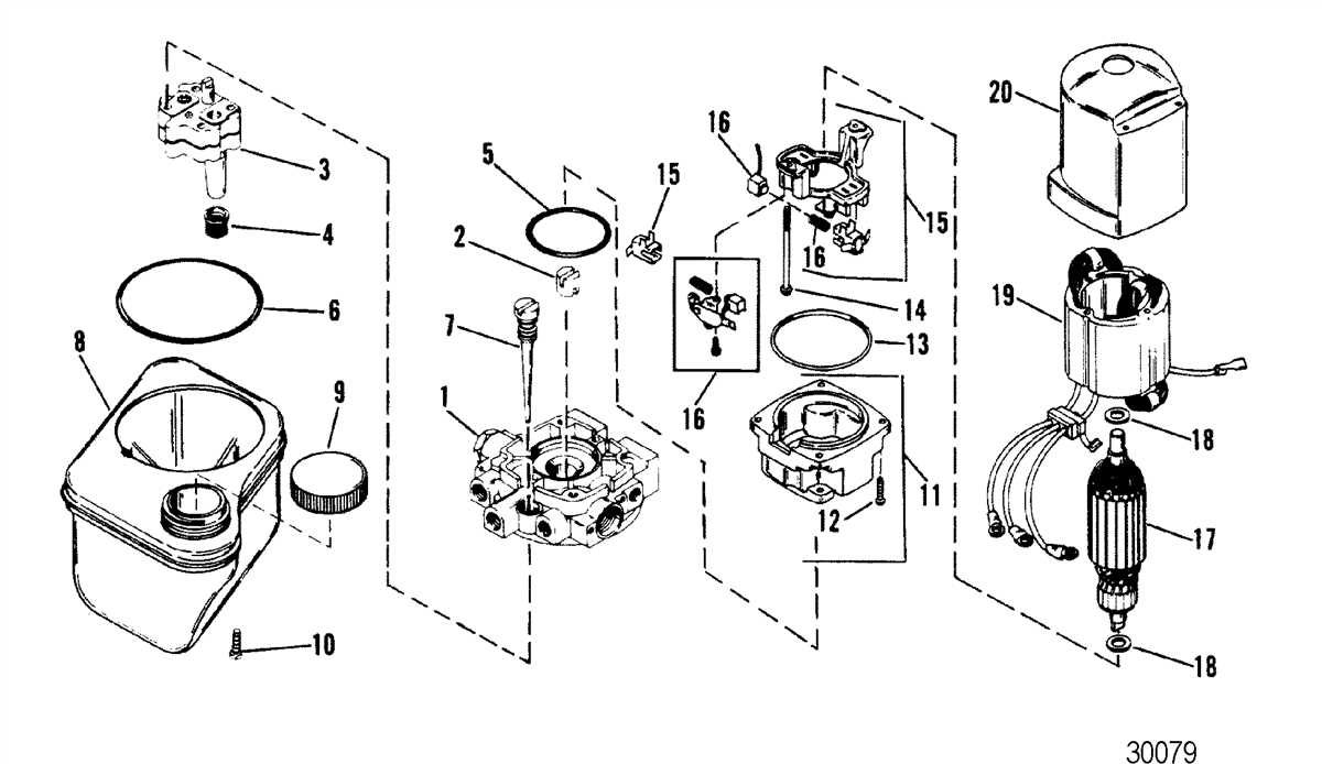 Understanding the Mercruiser Power Trim Pump Hydraulic Diagram