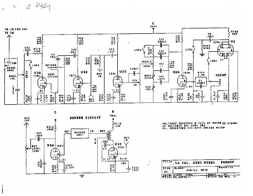 Decoding the Mesa Boogie Mark 1 Schematic: Unraveling the Secrets of ...